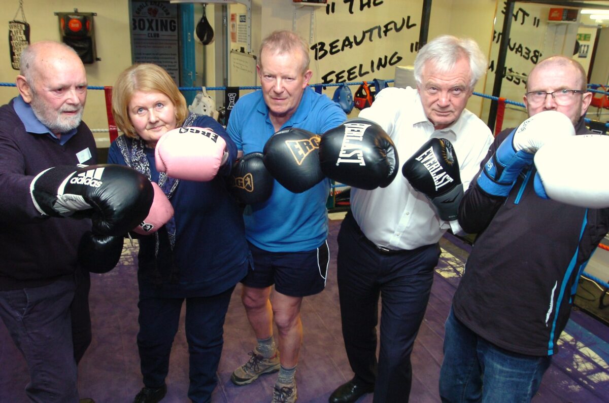 Veteran MP shows he packs a punch on World Parkinson's Day - Pig World