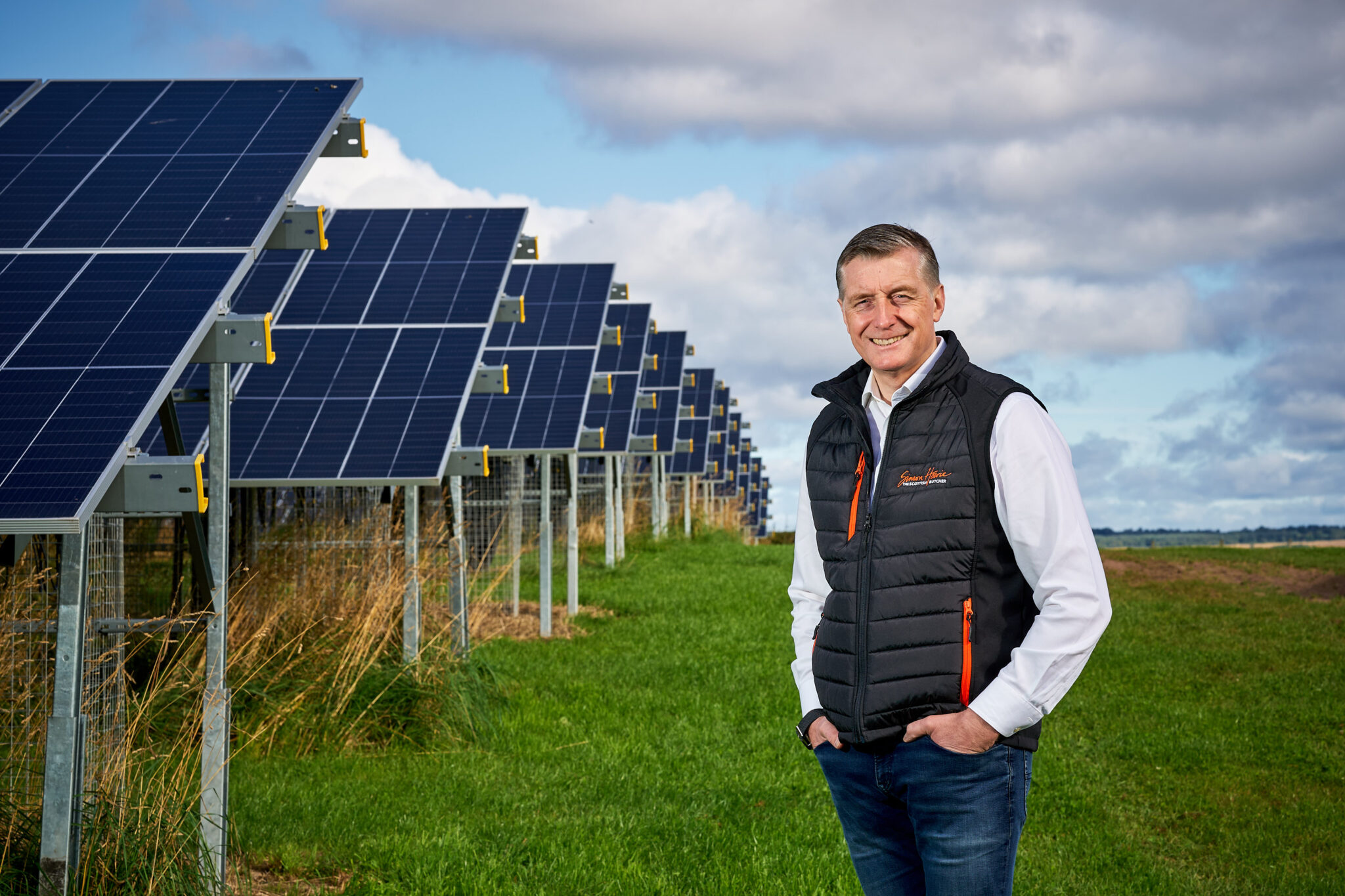 Scottish butcher Simon Howie embraces sustainability with wind turbine ...