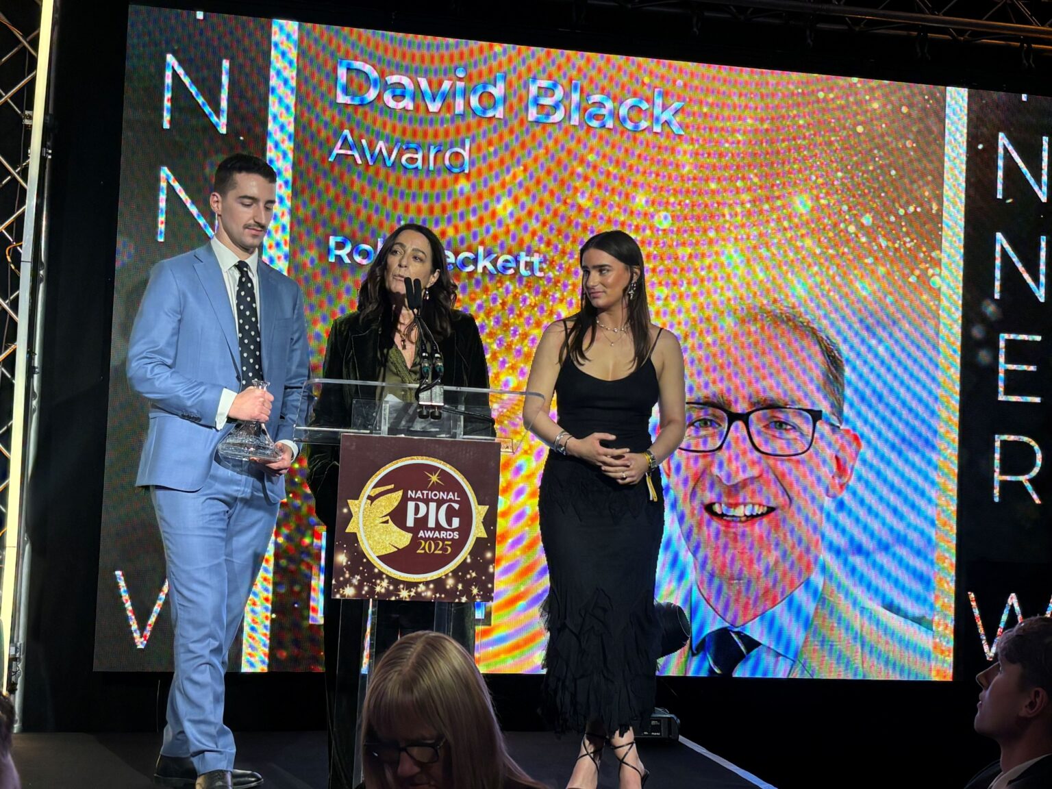 Robert Beckett honoured posthumously with David Black Award - Pig World